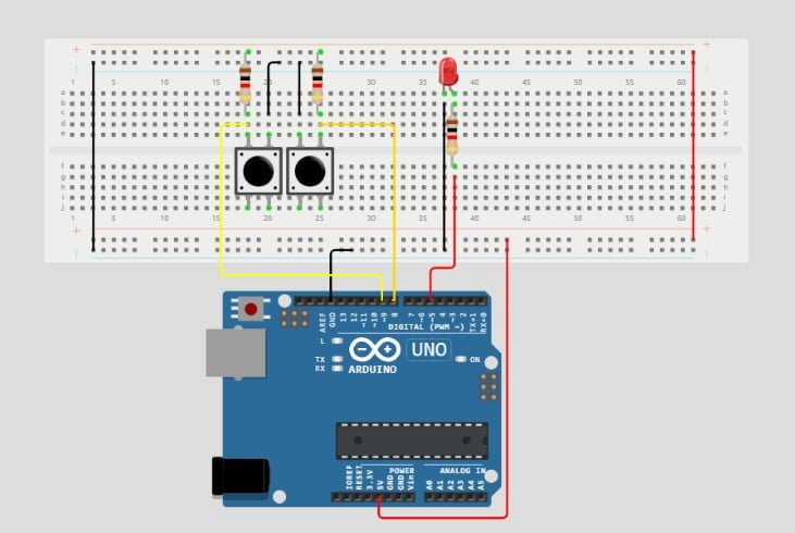 Program Tactile Switches With Arduino Meganano 2098