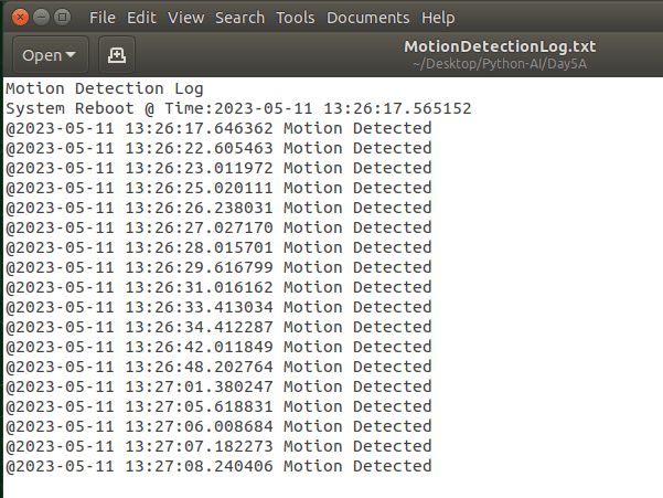 OpenCV: Motion Detection Technology - Meganano